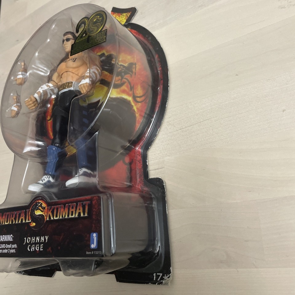 Mortal Kombat JOHNNY CAGE Action Figure - Jazwares 2011 - NEW ...