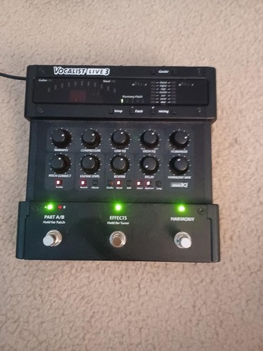 Digitech Vocalist Live 3 Vocal Pedal | eBay