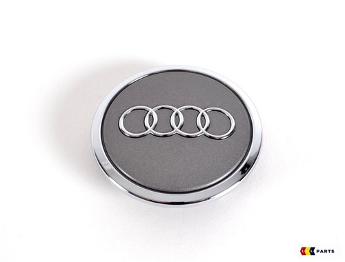 NEW GENUINE AUDI ALLOY WHEEL CENTER HUB CAP LOGO 69MM 1 QTY 4B0601170A ...