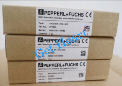 PEPPERL+FUCHS Safety barrier 3PCS KFD2-BR-1.PA.1500 FedEx or DHL or UPS ...