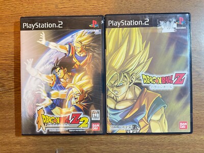 Dragon Ball Z 1 & 2 Budokai DBZ Set PS2 Sony PlayStation 2 Bandai Japan ...
