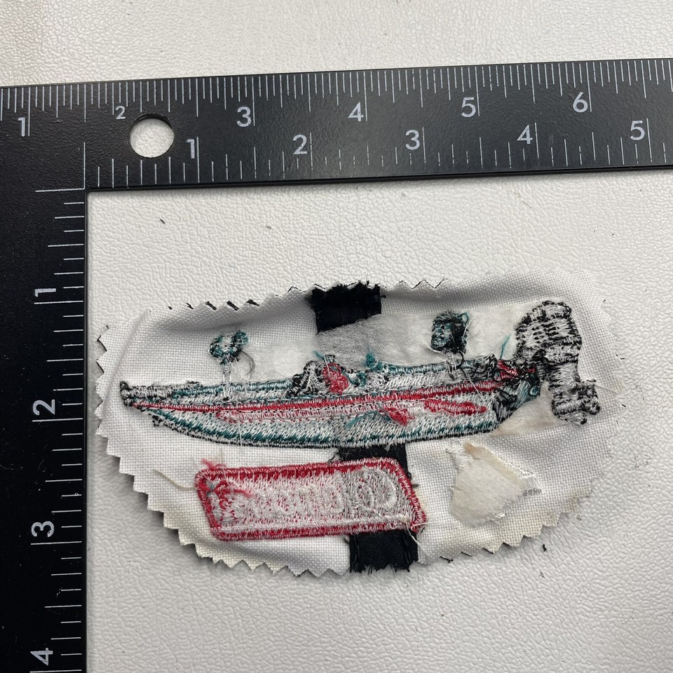 Zig-Zag-Cut-From-Hat COLEMAN COMPANY BOAT Advertising Patch 28RU | eBay