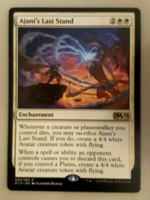 1x Ajani's Last Stand Core Set 2019 M19 MTG Magic The Gathering NM | eBay
