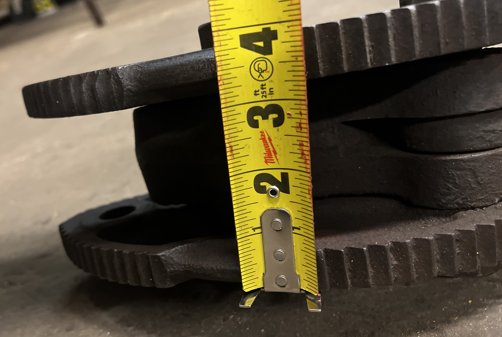 Vintage J.H Williams Vulcan No. 25 CHAIN PIPE TONG WRENCH | eBay