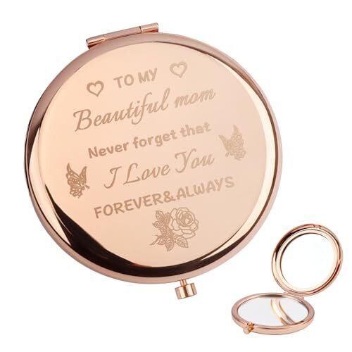 Gifts for Mom,Happy Birthday Mom,Compact Mirror Cute,Small Mirror Mom ...
