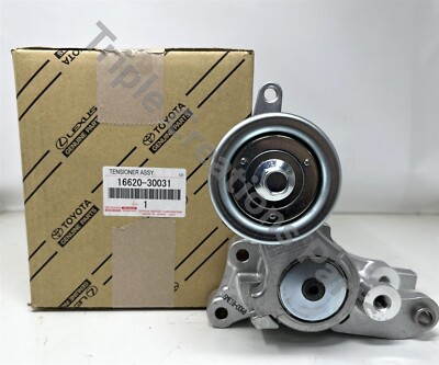 16620-30031 Genuine Toyota Tensioner Assy V-Ribbed Belt 1662030031 OEM ...