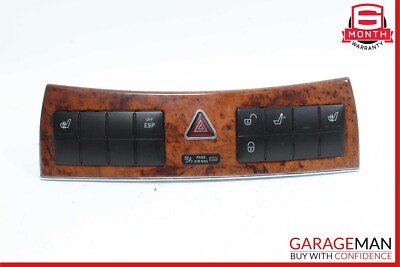 05-09 Mercedes W209 CLK350 Dash Heated Seat ESP Hazard Light Switch ...