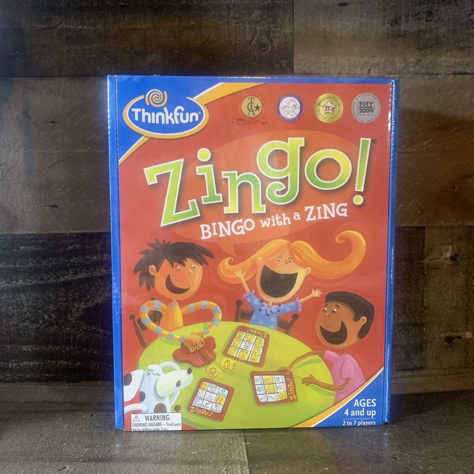 ThinkFun Bingo with a Zing Board Game (97700) 19275977009| eBay