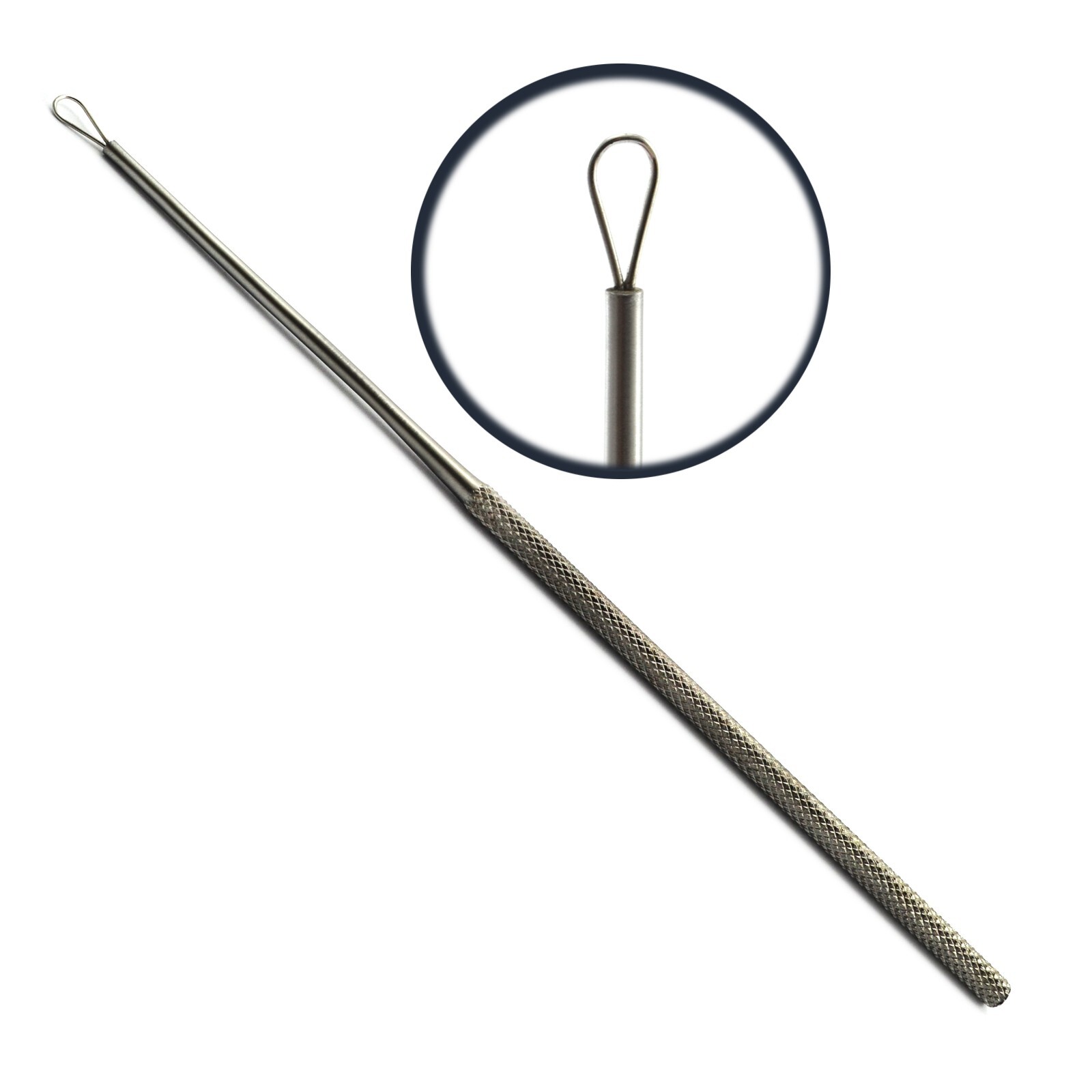 Set Of 3 Medical Ear Cleaner Loop Ear Wax Remover Tools Ear Pick ...