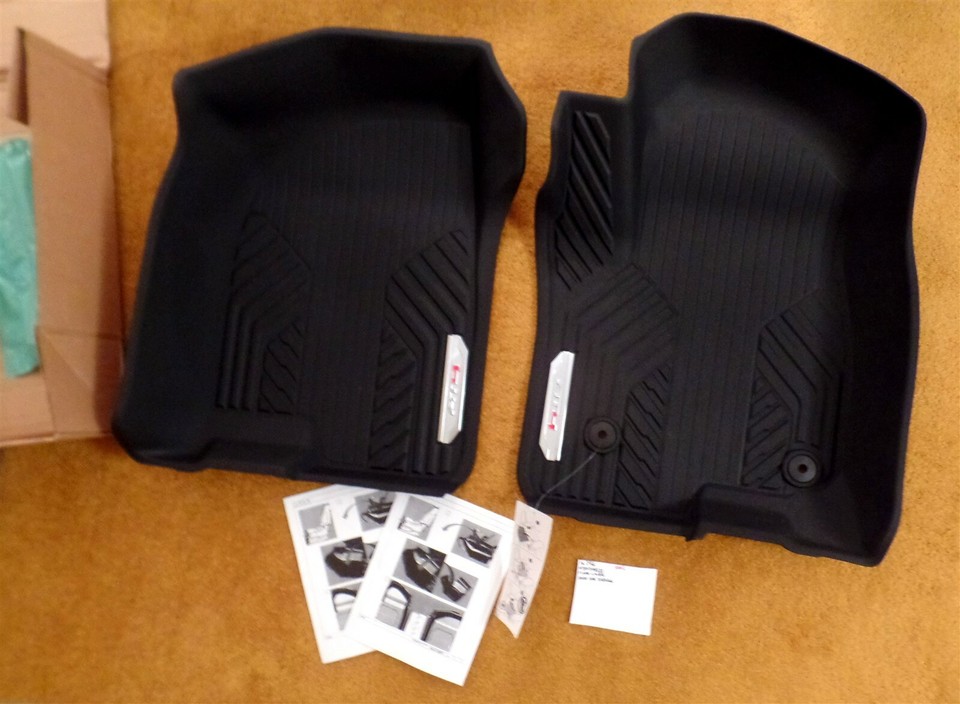 2020 GMC Sierra Front Floor Liner Set (Floor Mats) - New Genuine GM ...