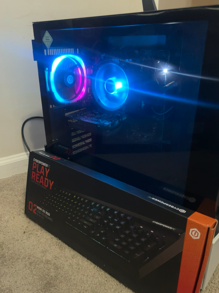 CyberPower PC Gaming PC Ryzen 5 5600X 16GB 500GB SSD 1TB HDD RTX 3060 ...