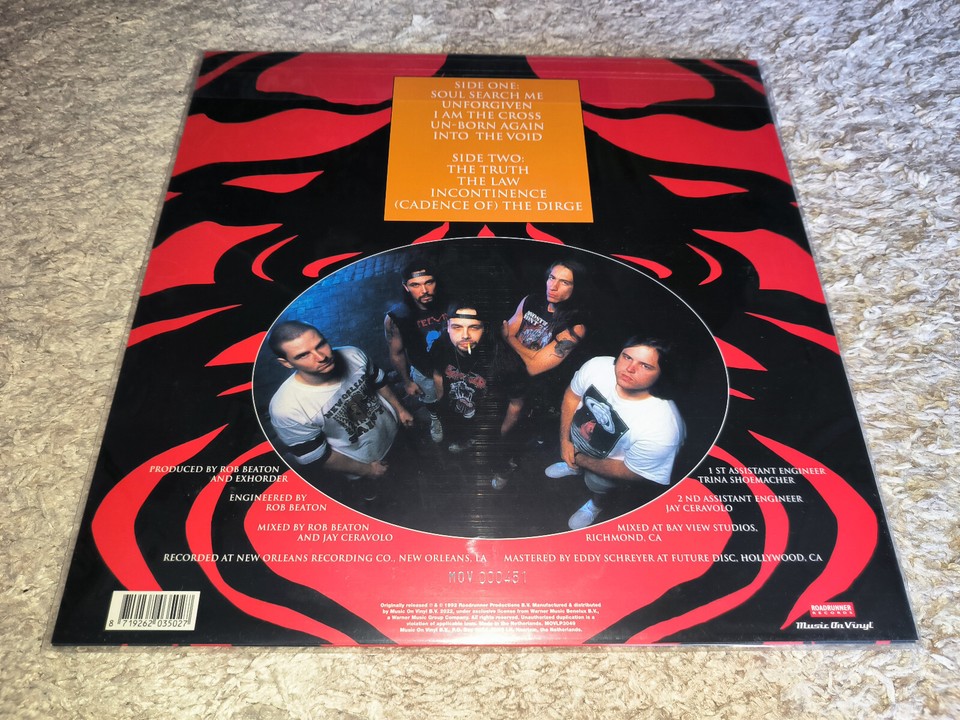 Exhorder 1992 - The Law (Ltd. Red/Black Marbled Vinyl LP 2024 Reissue ...