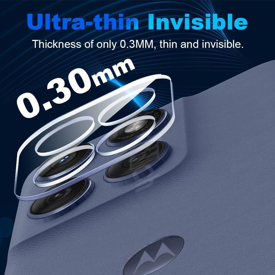 Camera LENS Tempered Glass Protector for Motorola Moto G56 G86 G35 G55 ...