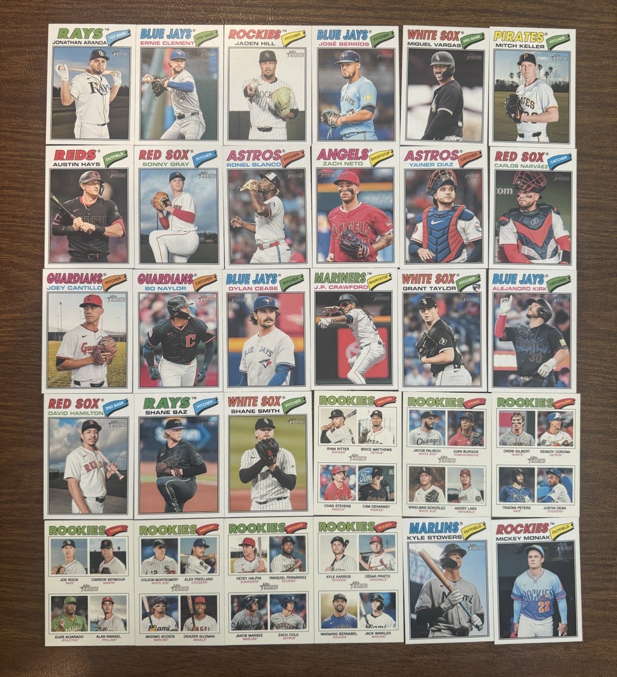 (30) 2026 Topps Heritage Baseball SP Short Print Base Card Lot No Dupes ...