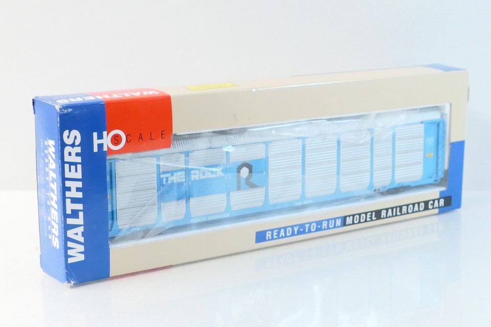 Walthers HO Autorack 995001Thrall 89 Tri-Level Auto Carrier Rock Island ...