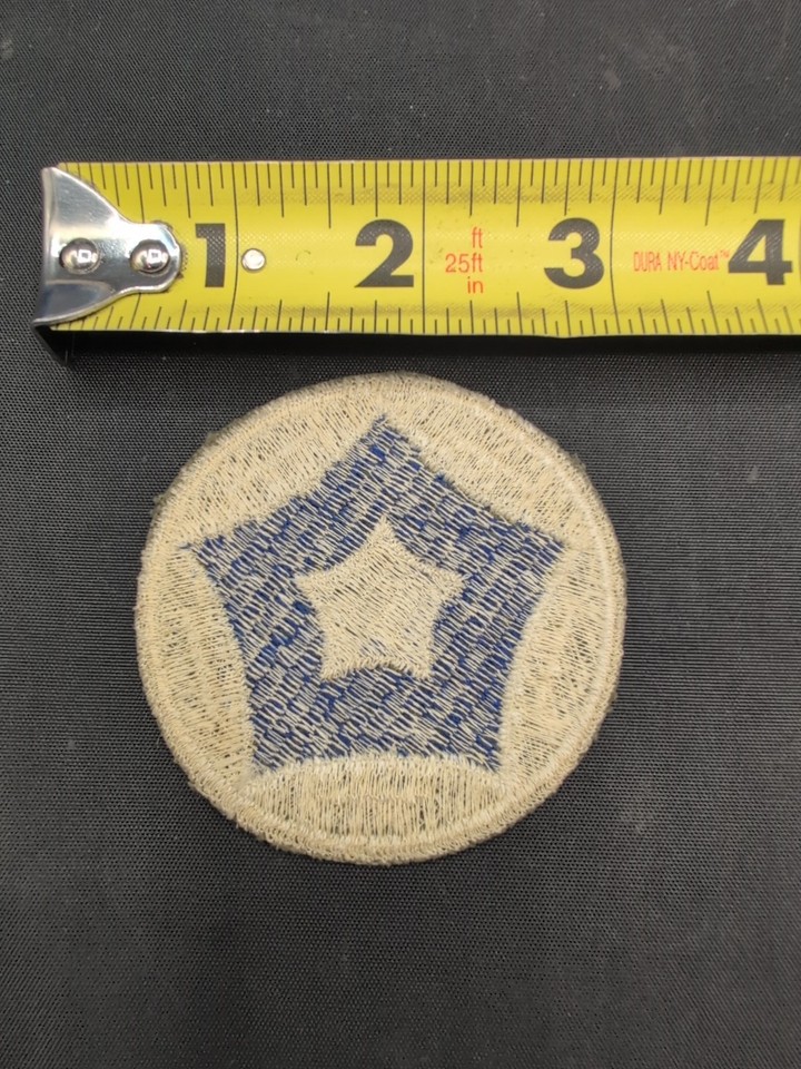 WWII/2 US Army 5th Service Command inverted colors RARE patch. | eBay