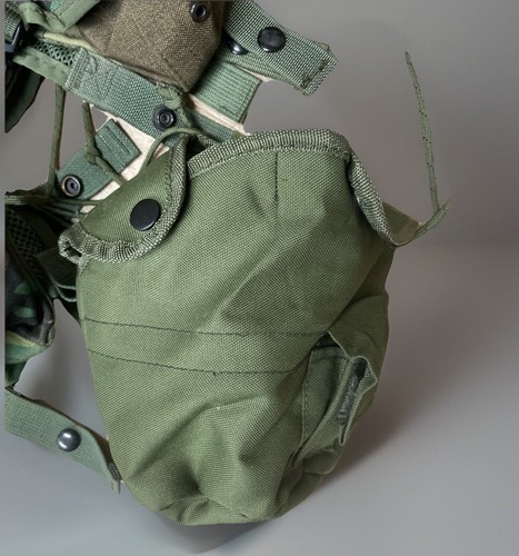 Tactical Load Bearing Vest Enhanced Woodland Camo US Army SP0100–00-D ...