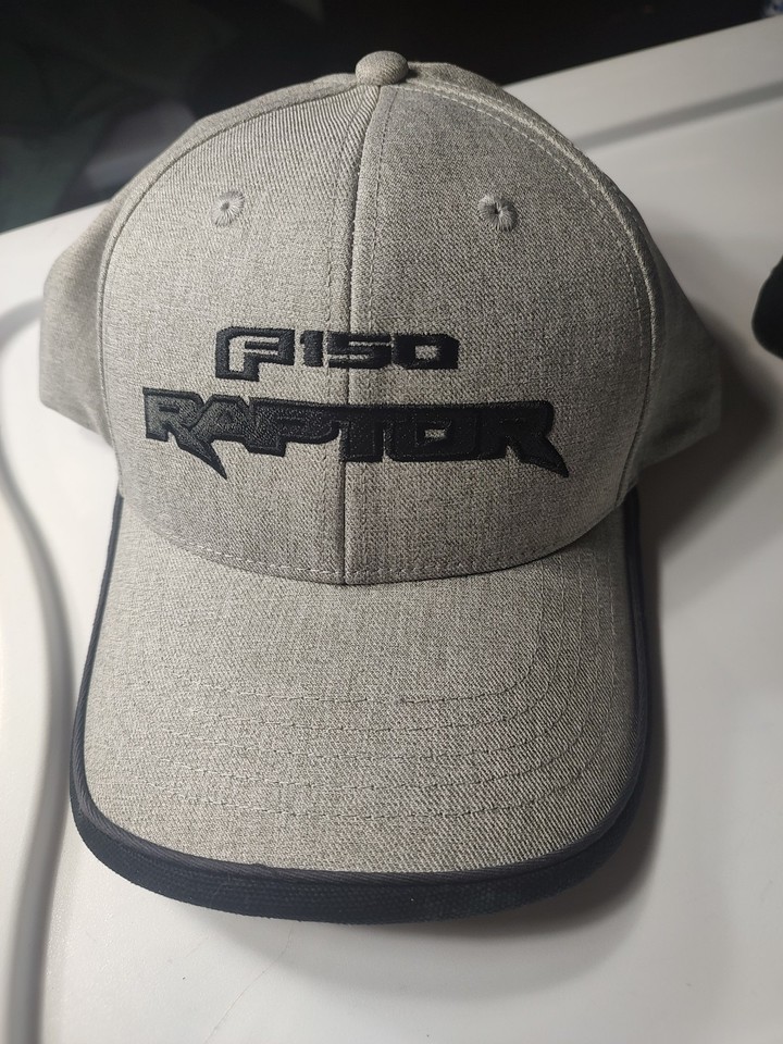 Ford Raptor Hat F-150 Raptor F150 Baseball Cap Gray Black NWOT ...
