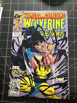 Marvel Comics Presents #121 Wolverine Venom Ghost Rider NM - NM- Range ...