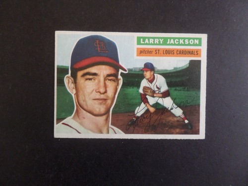 1956 TOPPS LARRY JACKSON CARDS BASEBALL CARD #119 EX #2543 | eBay