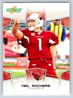 2008 Score Football - Neil Rackers - Arizona Cardinals - Base - #6 | eBay