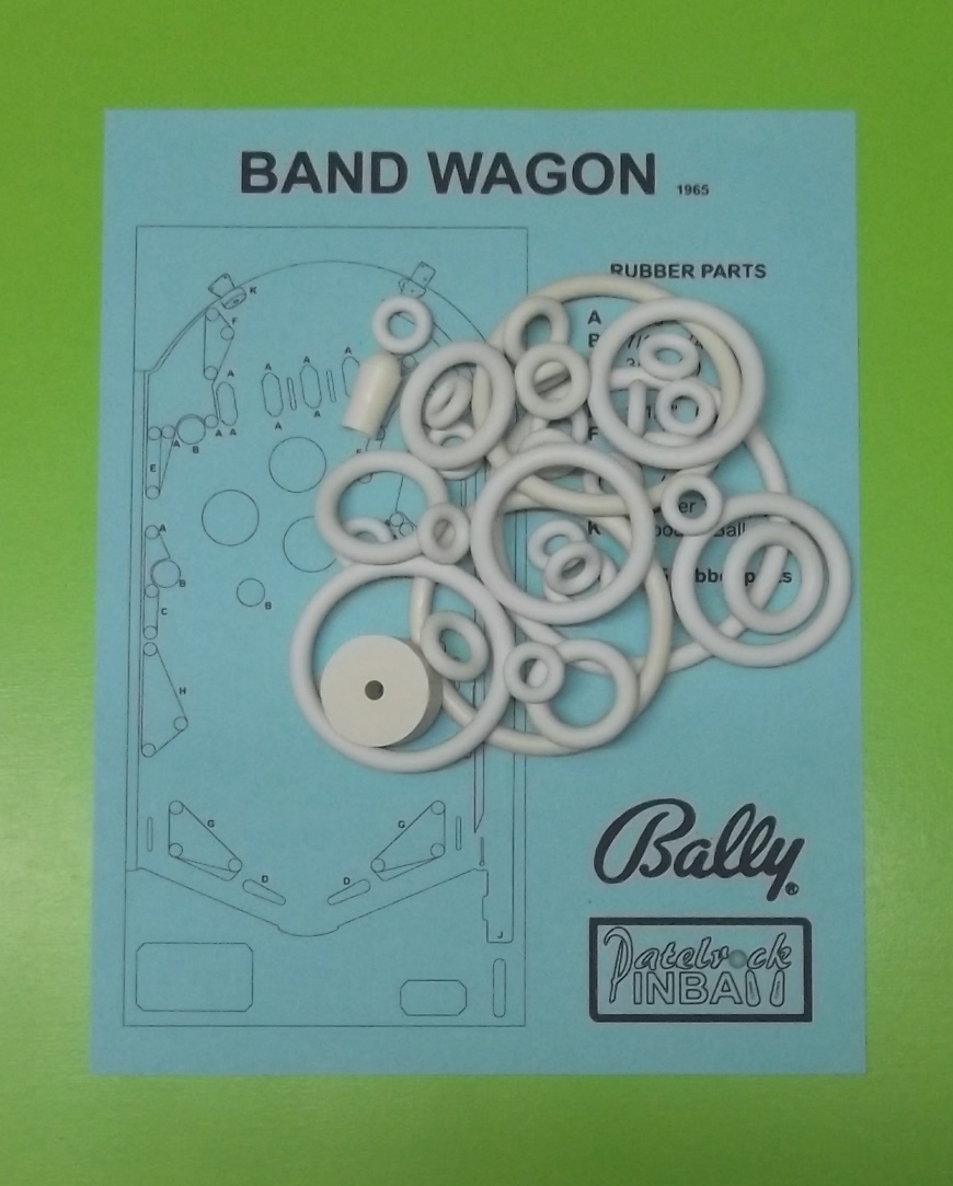 1965 Bally Band Wagon Pinball Machine Rubber Ring Kit | eBay