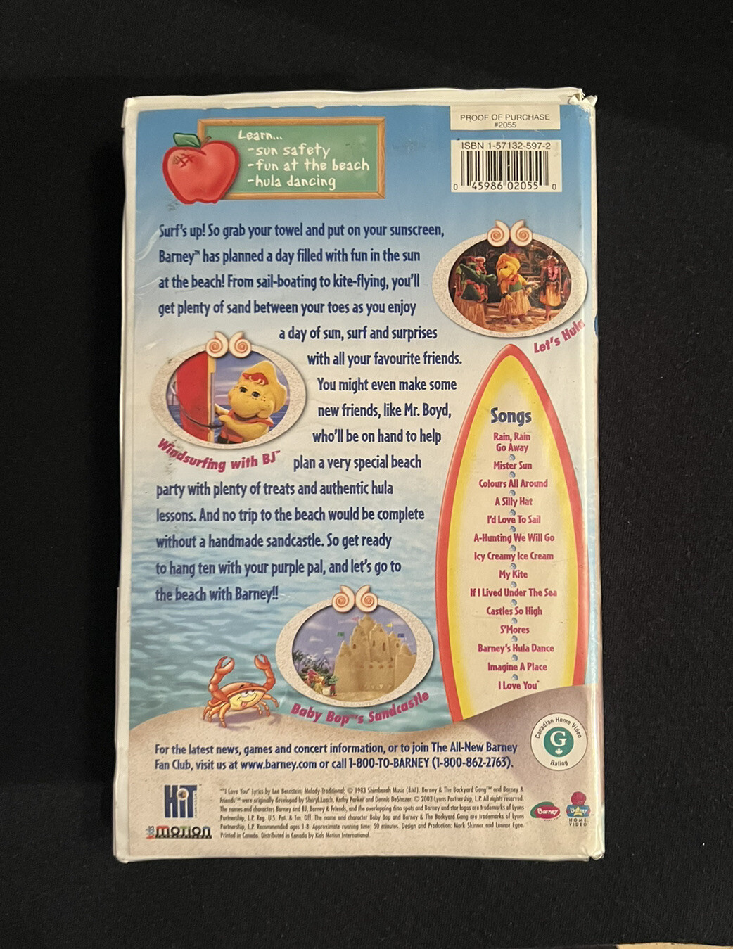 Barney: Beach Party (2002) | VHS Tape | | Grelly USA