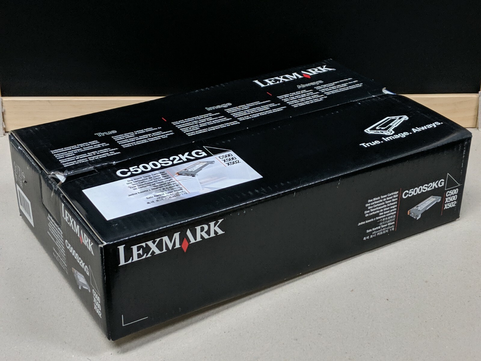 Lexmark GENUINE C500 X500 X502 C500S2KG Toner Cartridge Black Yield ...