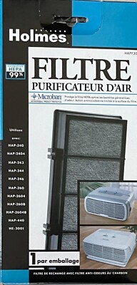Holmes Air Purifier Filter for Use w Small Purifiers , 99% HEP ...