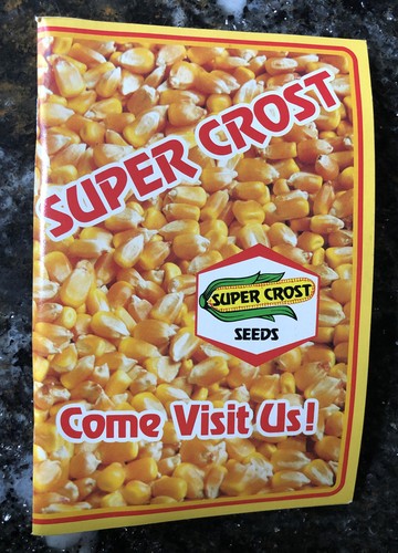 SUPER CROST SEED Advertising Memo Booklet Pamphlet Mini-Catalog vtg ...