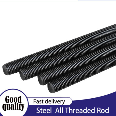 M6-M30 Threaded Rod Full Thread Studding Bar All Threaded Rod 8.8 High ...