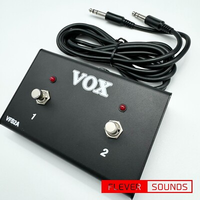 Vox VFS-2A Footswitch for Valvetronix/AC30VR/AC15VR/AC15C1(X)/AC30C2(X ...