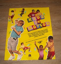 Kids in Motion VHS Tape / Scott Baio Vintage 1984 Temptations Playhouse ...