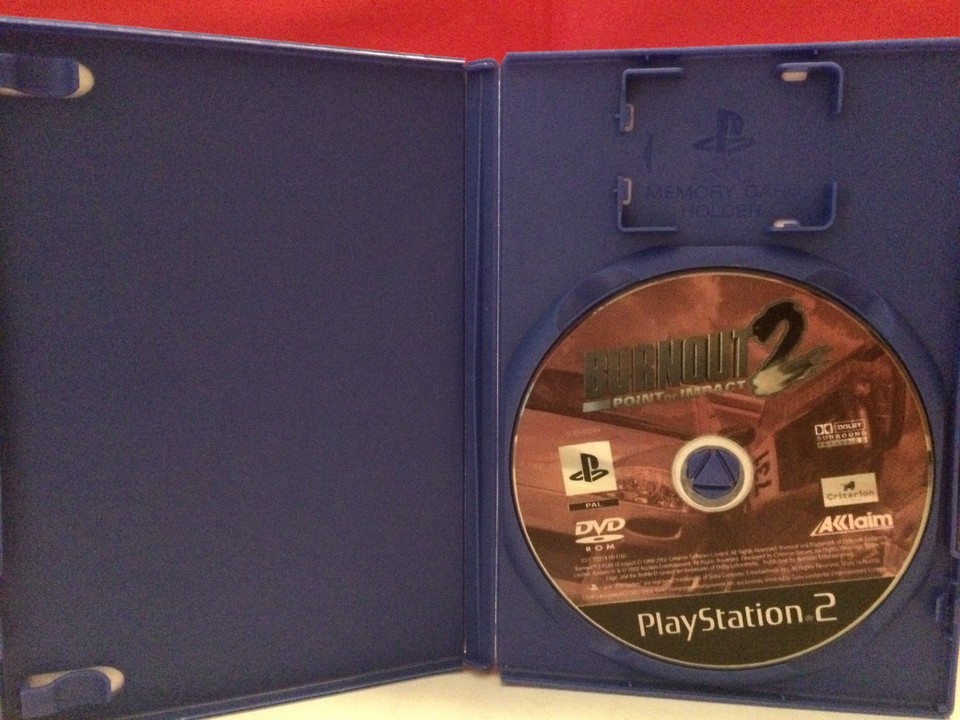 SUPERBE JEU SONY PLAYSTATION 2 PS2 BURNOUT 2 POINT OF IMPACT EN BOITE ...