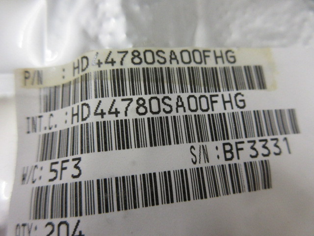 2 x HD44780 HITACHI LCD Controller / Driver NEW 2 Chips Per Sale. | eBay UK