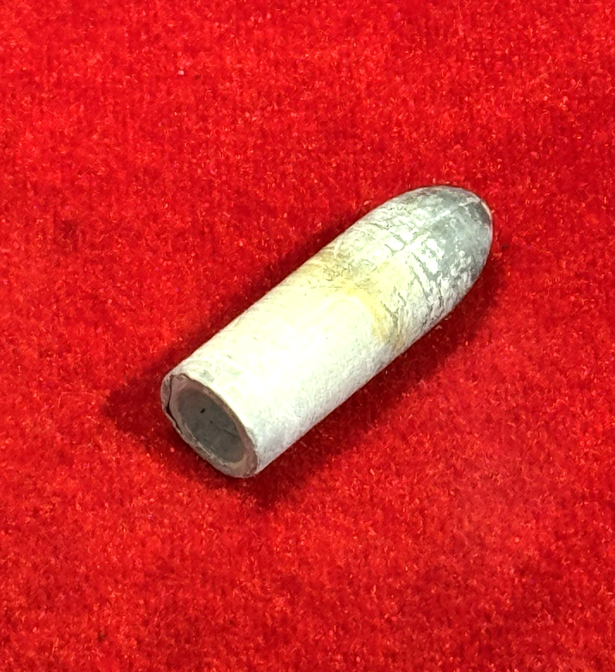 SCARCE CIVIL WAR WHITWORTH 45 CALIBER ROUND BULLET FOUND AT DEVIL'S DEN ...
