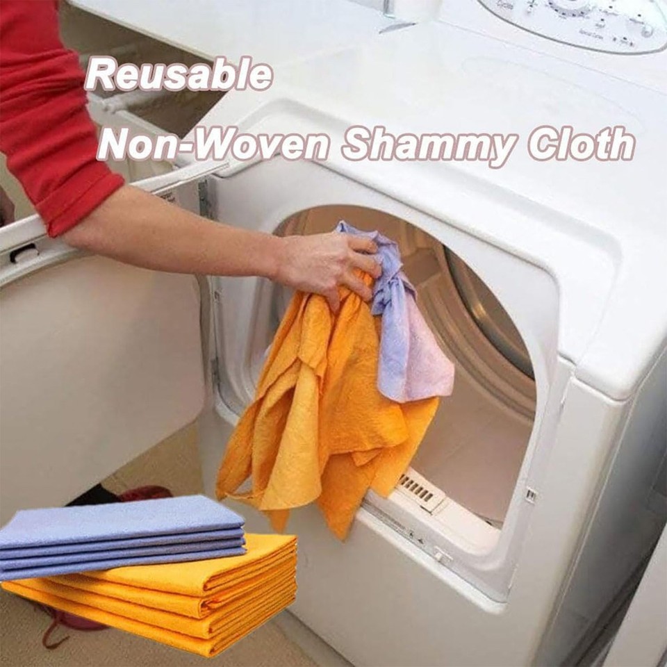 Ultra Absorbent-Miracle Cleaning Shammy, Miracle Shammy BOGOF Cleaning ...