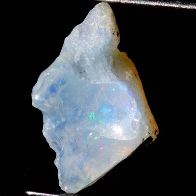 100% Natural Ethiopian Opal Rough Play Of Color Gemstones 05.90Cts 14x ...