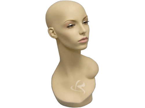 2PCS Female Mannequin Head Bust Wig Hat Jewelry Display #MD-EvenlyHD X2 ...