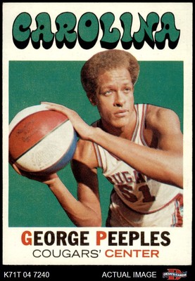 1971 Topps #179 George Peeples Cougars Iowa 7 - NM K71T 04 7240 | eBay