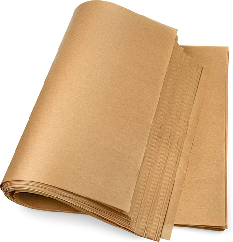 100 Pack Unbleached Parchment Paper Sheets Precut Baking Sheets, 12x16 ...