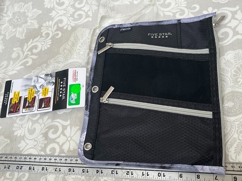 Mead Five Star Pencil Pouch Black New With Tags! NEW! 43100331063| eBay