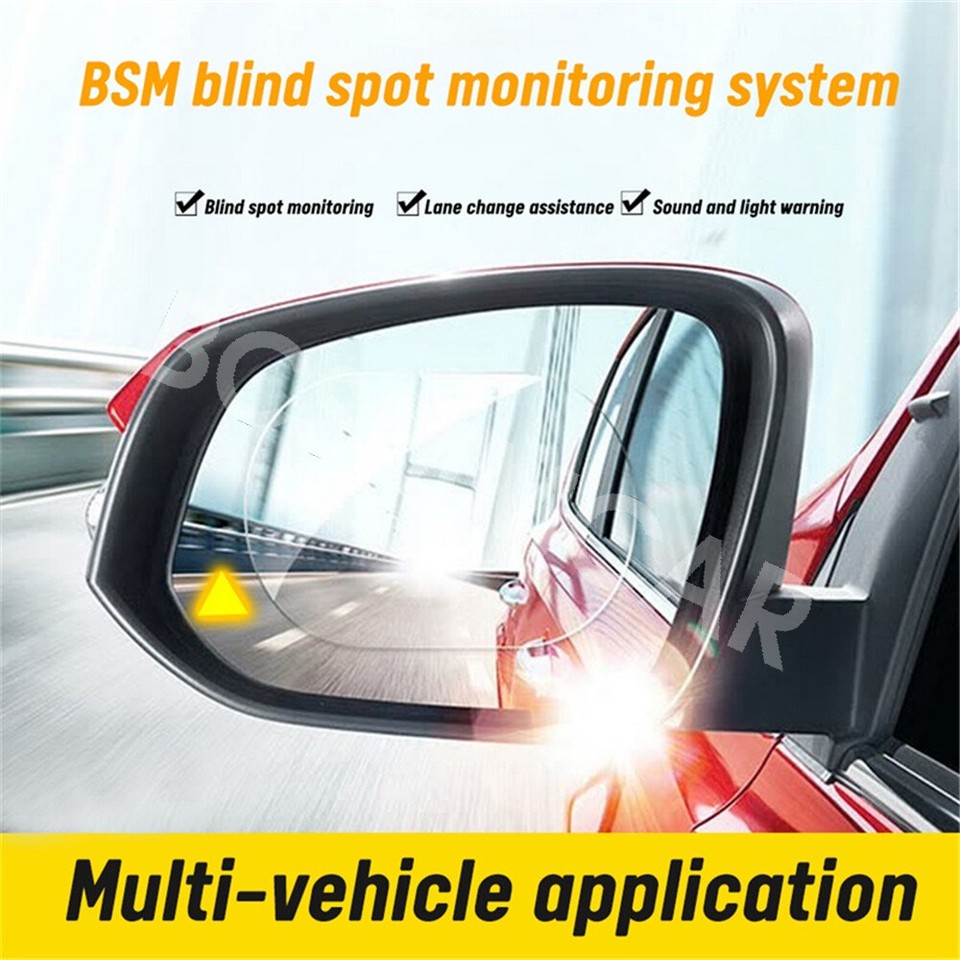Car Blind Spot Mirror BSD Radar Detection Monitoring System Ultrasonic ...