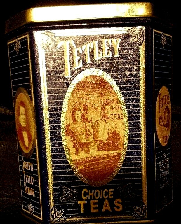 Vintage Tetley tea tin | eBay