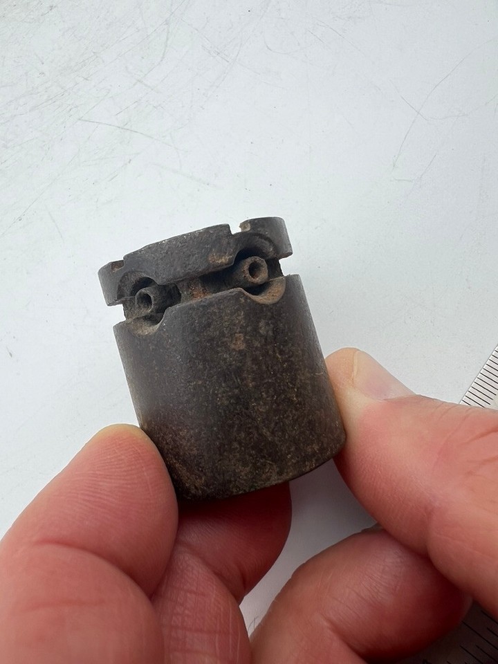 33 Caliber Antique Black Powder Revolver Cylinder No Markings Colt ...