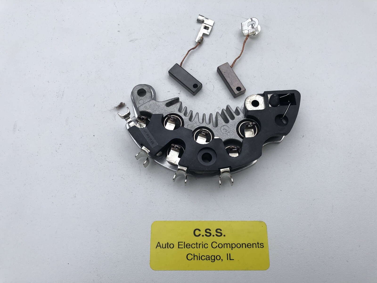 Delco CS130 CS121 Alternator Repair Kit Rectifier Brushes Chevrolet ...