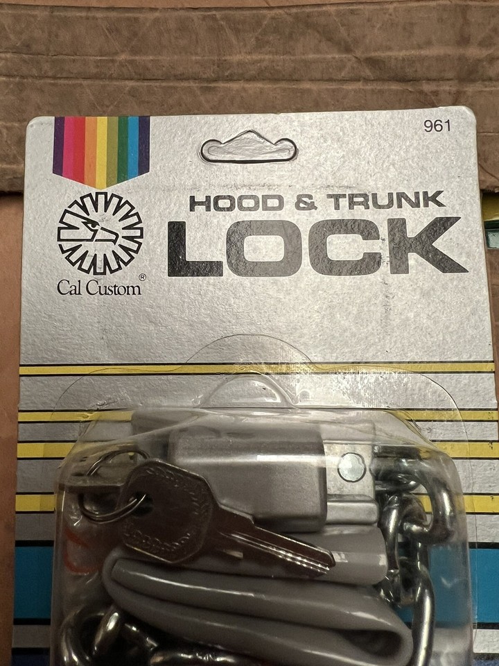 Cal Custom Car Truck Auto Hood Trunk Lock Key Chain Custom Chests Sheds ...