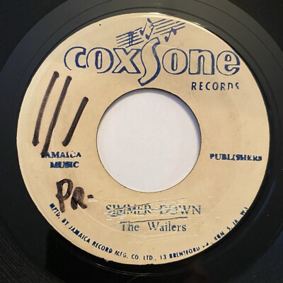 THE WAILERS Simmer Down / Sunday Morning COXSONE 45 CLASSIC REGGAE SKA ...