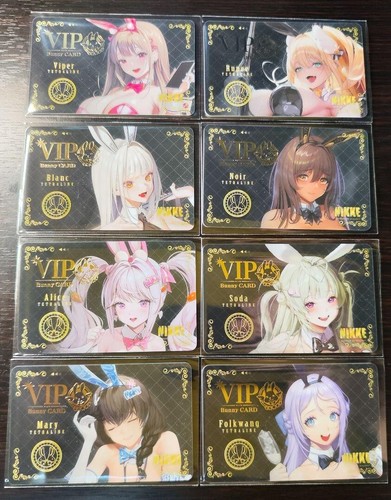 Goddess of Victory NIKKE Membership Card Style Collectible Full Set of ...