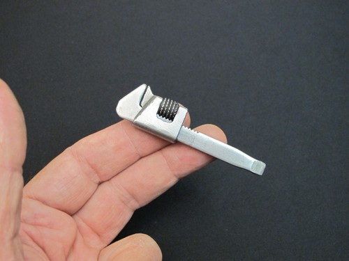 Unusual Small/Miniature Old/Vtg Adjustable Wrench &… Antique/Rare Multi ...